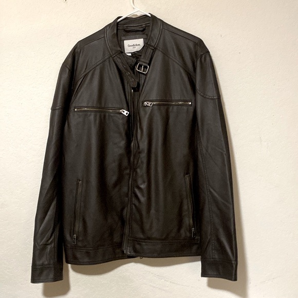 Goodfellow & Co | Jackets & Coats | Mens Faux Leather Jacket | Poshmark